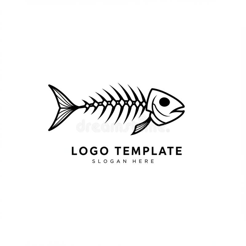 Stylized Fish Tattoo in Black and Grey Stock Vector - Illustration of ...