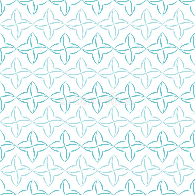 Stylized Four-Petal Flower Background Stock Vector - Illustration of ...