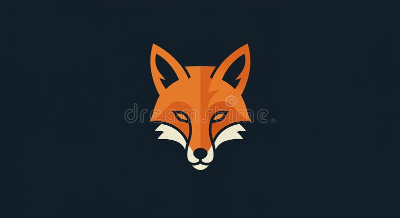 Stylized Fox Head Logo Stock Illustrations – 1,247 Stylized Fox Head ...