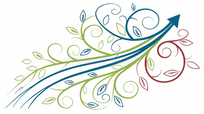 Stylized Fox with Multiple Tails, Mythical Creature, Agile Animal, Enchanting Design, Vector ...