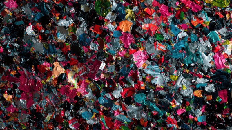 Garbage Textures Transformed into Abstract Art Using Vibrant Colors and ...