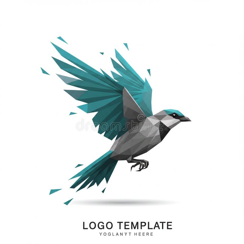 Stylized Angular Wings Stock Illustrations – 373 Stylized Angular Wings ...