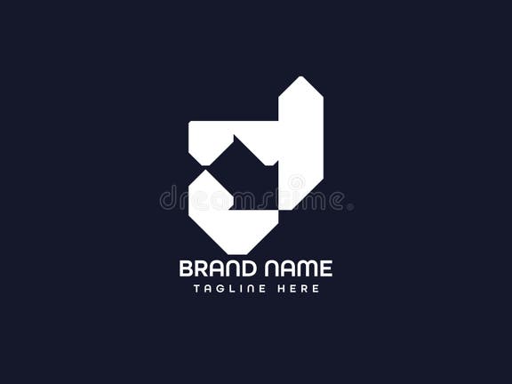 D Letter Logo for Your Business and Company Identity Stock Vector ...