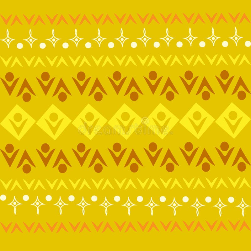 Stylized Geometric Pattern on a Square Background. Shape Stock ...