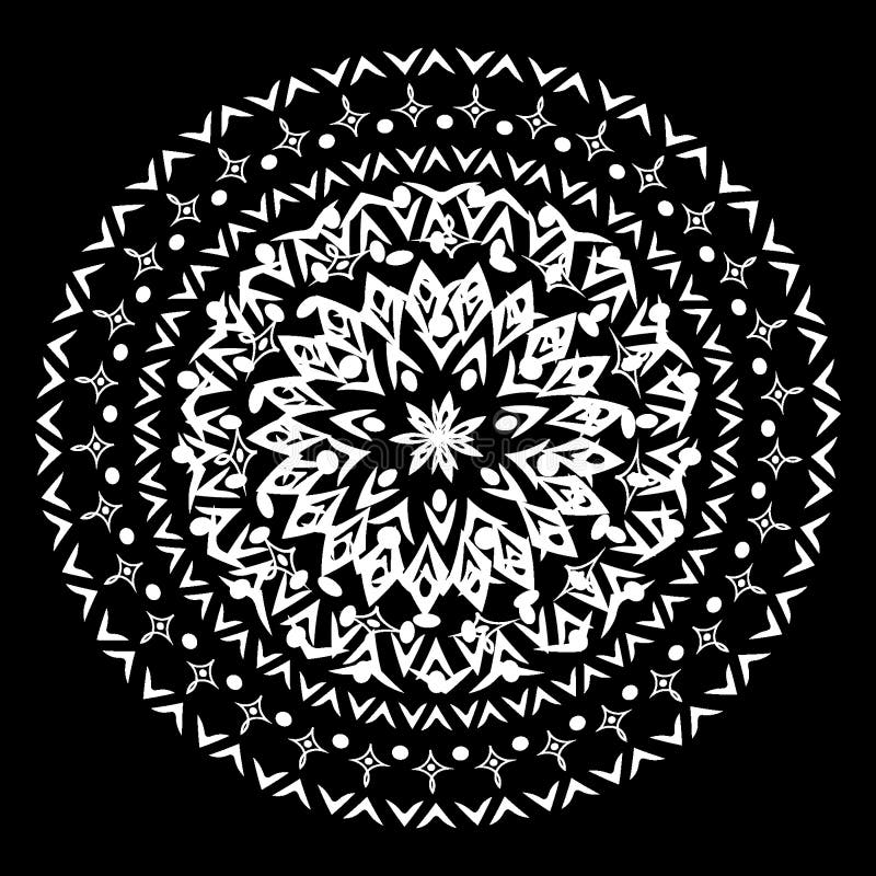 Stylized Geometric Pattern on a Square Background. Shape. Ethnic Stock ...