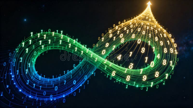 Continuous Glowing Lines Stock Illustrations – 739 Continuous Glowing ...