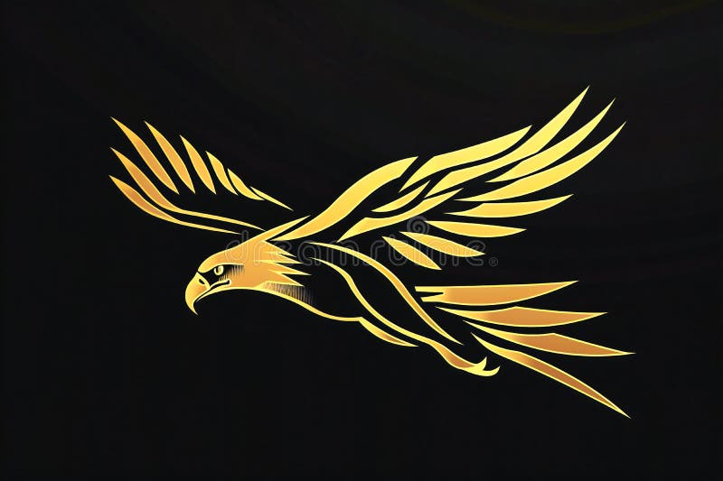 Stylized Graphic Eagle Flight Outstretched Wings Stock Photos - Free & Royalty-Free Stock Photos ...
