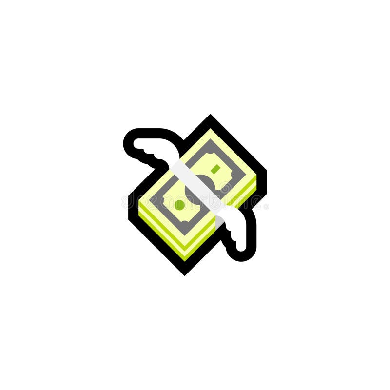 Flying Money, Fast Cash, Quick Profits, Winged Dollars Stock ...