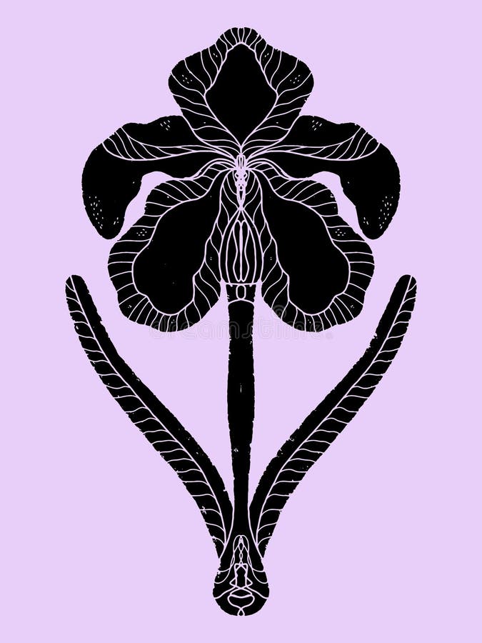 Stylized Graphic Vector Black Texture Element. Stock Vector ...