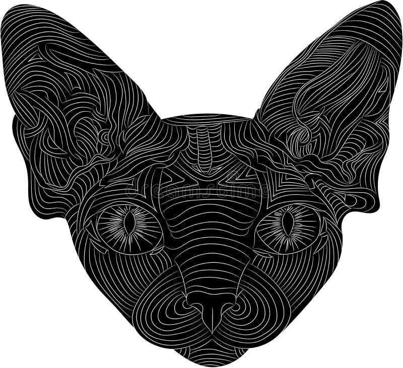 Egyptian Sphynx Outline Stock Illustrations – 46 Egyptian Sphynx ...