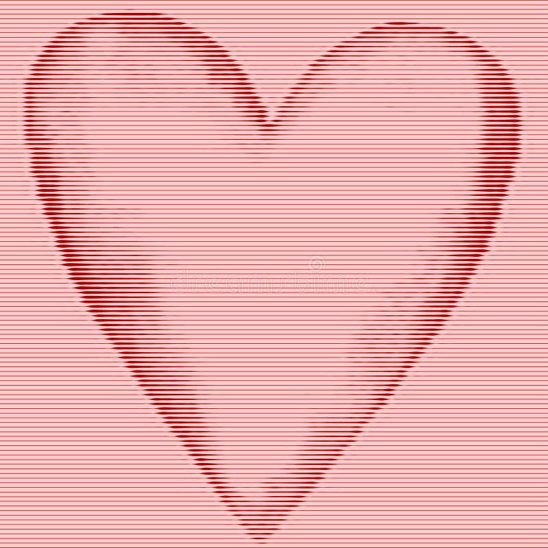 Stylized Heart. Valentine S Day Love Symbol. Decorative Design Element ...