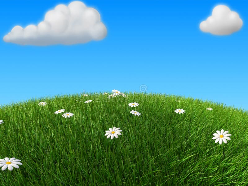 Stylized hill stock illustration. Illustration of california - 1385341