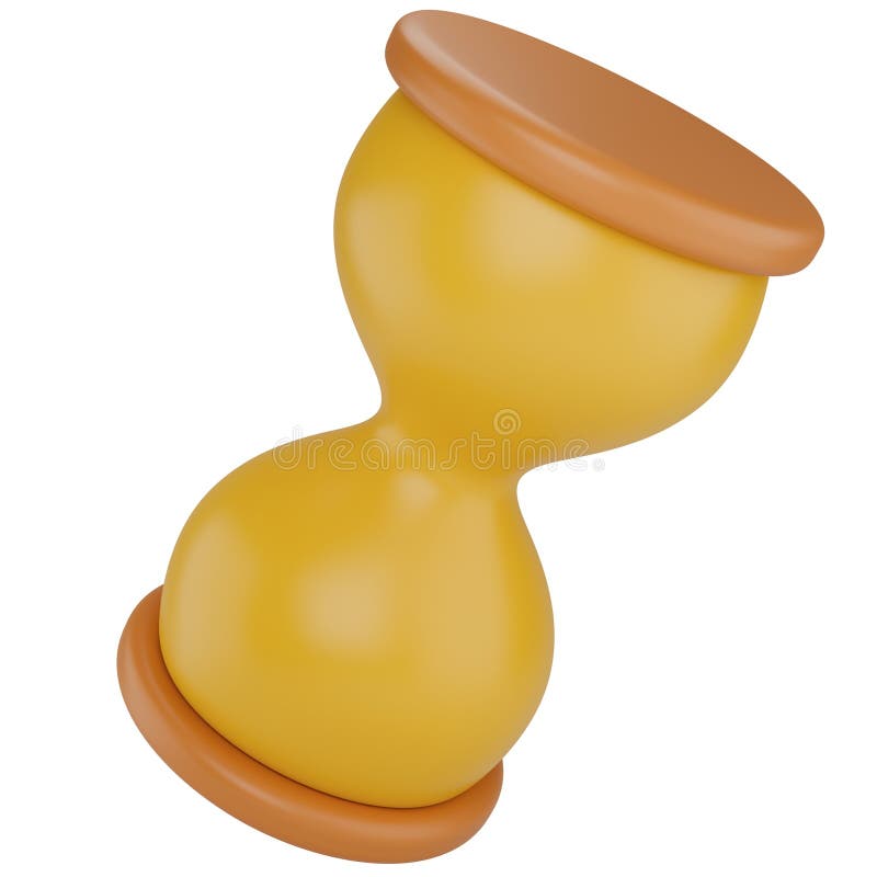 Stylized hourglass stock photo. Illustration of isolated - 361428732