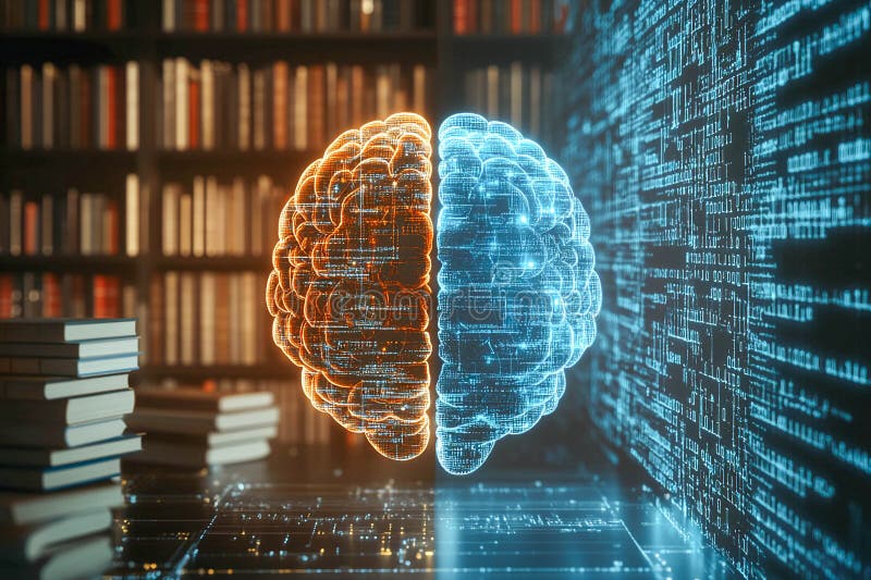 Brain Divided in Six Parts Like Puzzle. Function Zones. Vector Stock ...