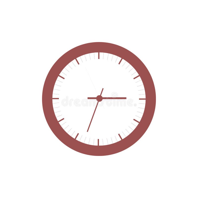 Colored Clock Icon Set - Vector Illustration Stock Vector ...