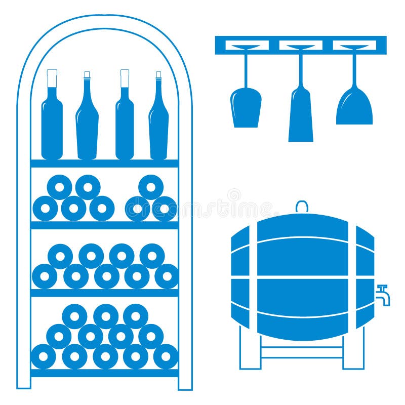 Luggage icon set stock vector. Illustration of suitcase - 53522525