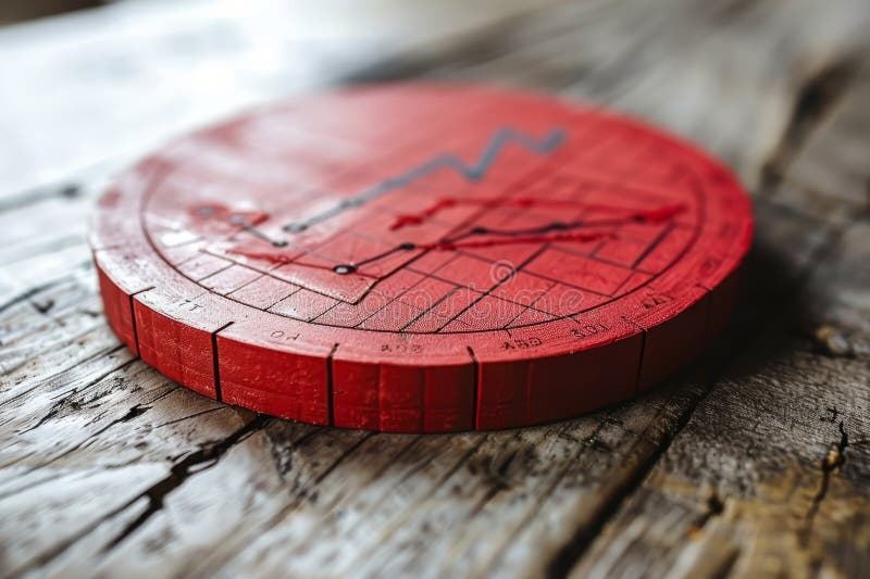 Stylized Icon Representing Graph Growth with Rising Curves and Positive ...