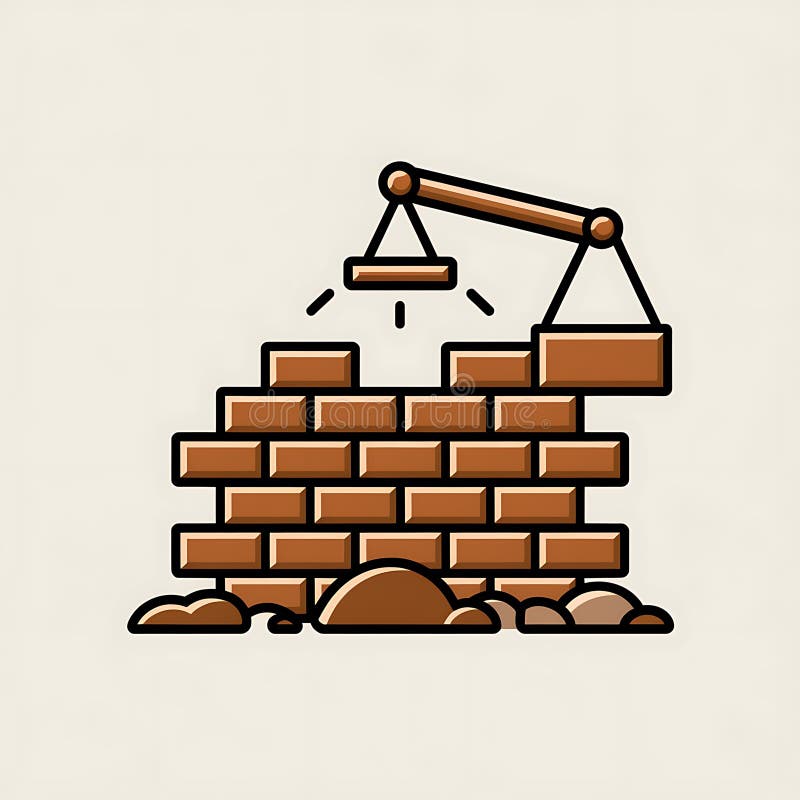Construction, Brick Wall, Building, Crane, Balance, Scale, Justice ...