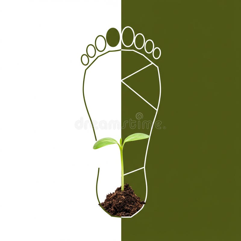 Left Footprint Outline