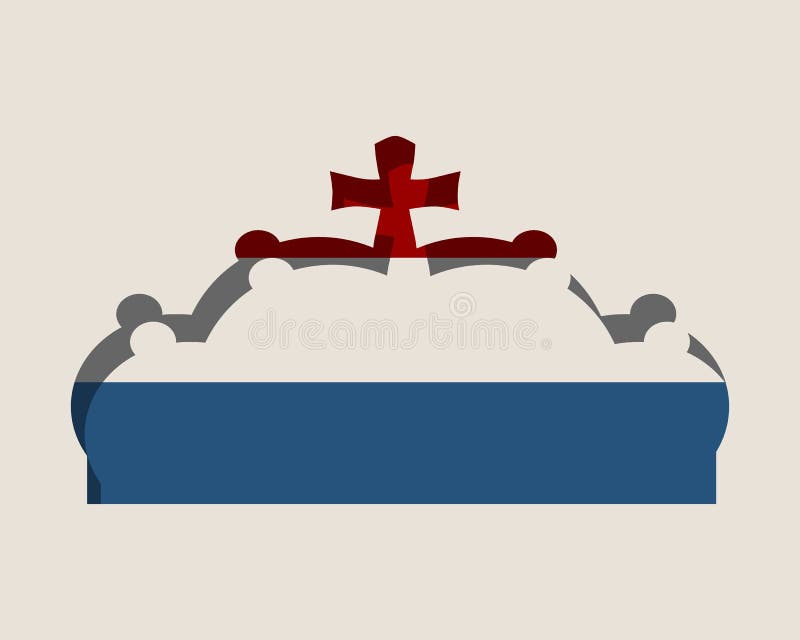 Stylized Illustration of the Imperial State Crown Stock Vector ...