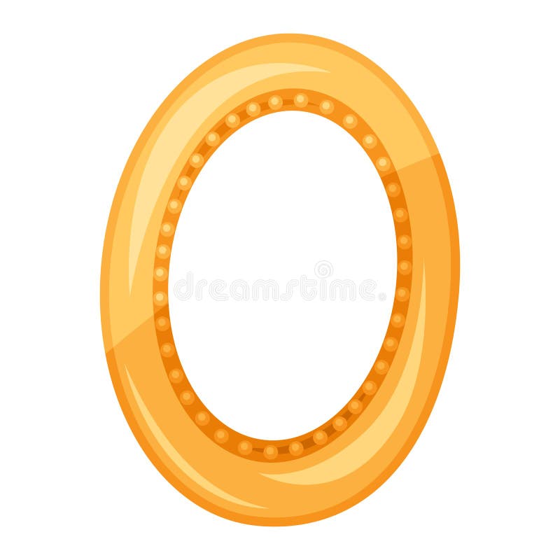 Stylized Illustration of Picture Frame. Image for Design or Decoration ...