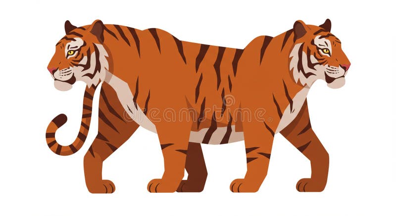 Stylized Two Wo Headed Eagle with Three Ideograms Isolated Stock ...