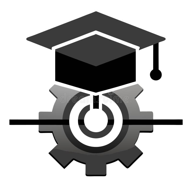 Mechanical Learning: Education, Technology, and Gear Combination Logo ...