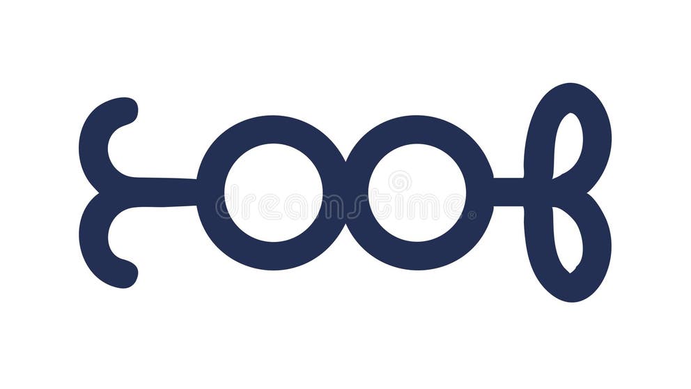 Stylized Infinity Symbol Icon, Limitless and Endless Concept, Vector ...