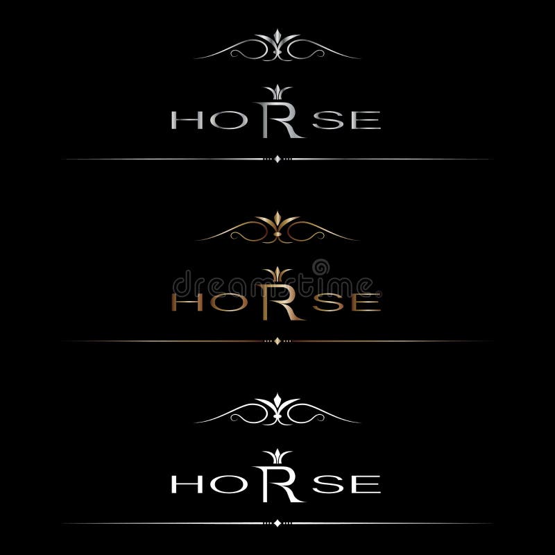 Logo Silver Horse Stock Illustrations – 321 Logo Silver Horse Stock ...