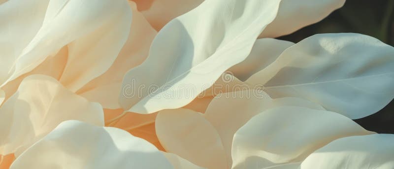 Stylized Leaves with Subtle Texture Against a Natural Organic ...