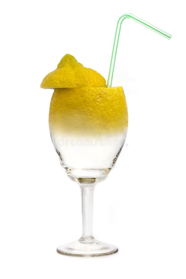 Stylized lemon glass stock image. Image of refreshment - 39515285
