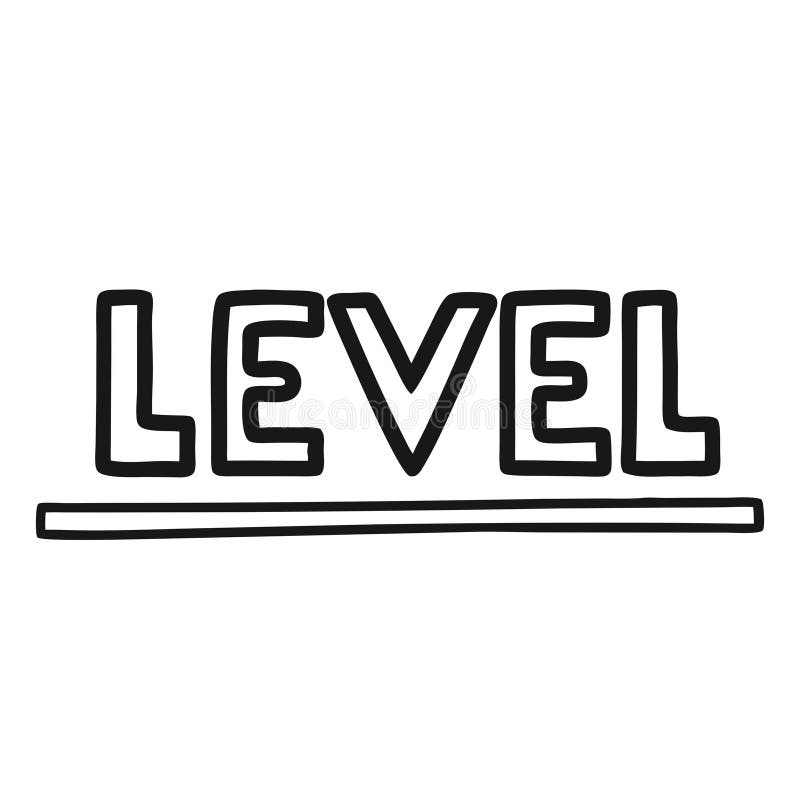 Stylized Level Text Illustration for Motivational Quotes Bookmarks and ...