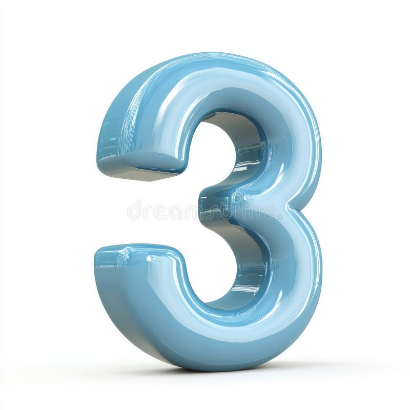 Three 3d Rendered Football Balls Over White Stock Illustration ...