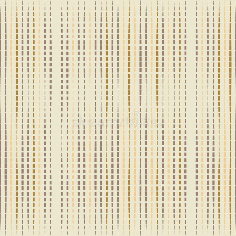 Stylized Lines Seamless Vector Pattern. Neutral Beige Colors Texture ...