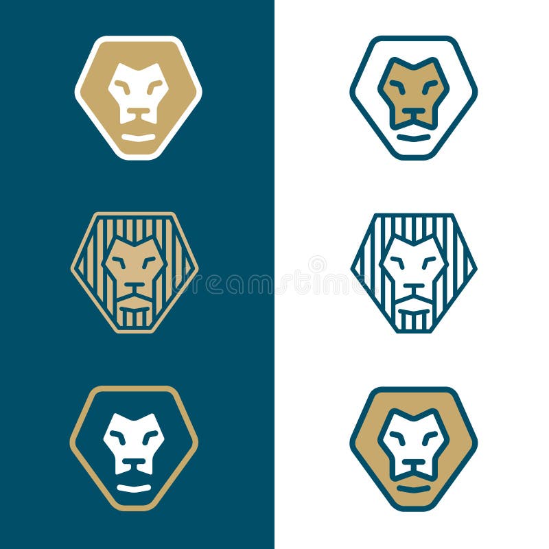 Stylized lion stock vector. Illustration of power, king - 31505996