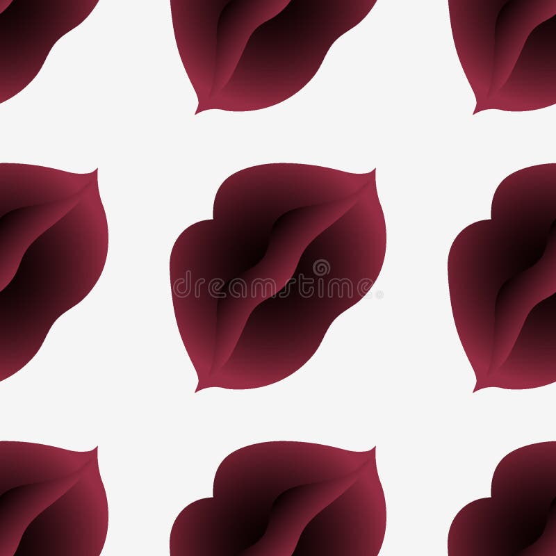 Stylized Lips, Half-open Mouth - Isolate, Graphics. the Bohemian World ...