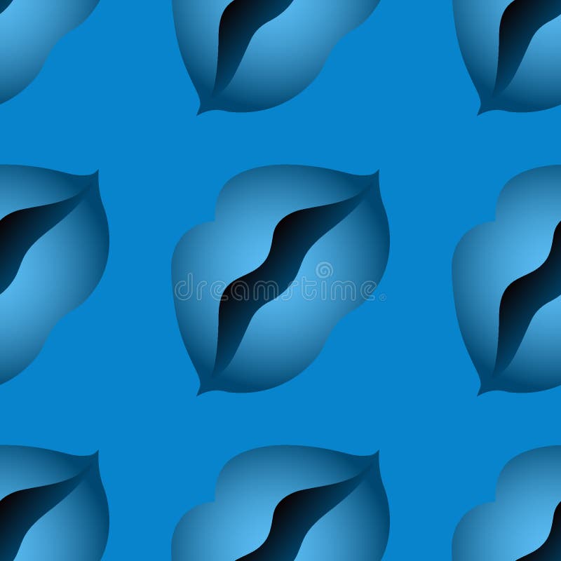 Stylized Lips, Half-open Mouth - Isolate, Graphics. the Bohemian World ...