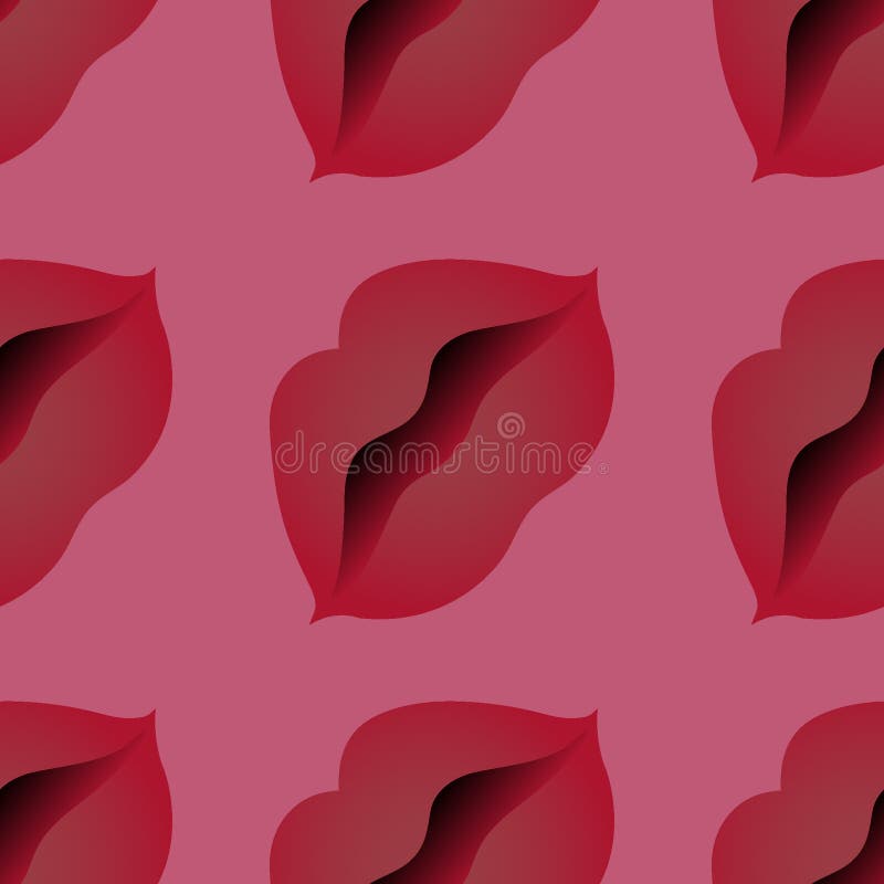 Stylized Lips, Half-open Mouth - Isolate, Graphics. the Bohemian World ...