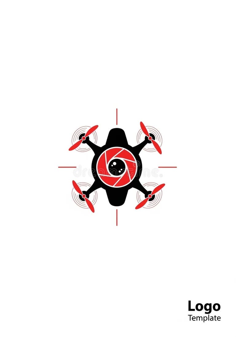 Stylized Drone Logo Stock Illustrations – 441 Stylized Drone Logo Stock ...