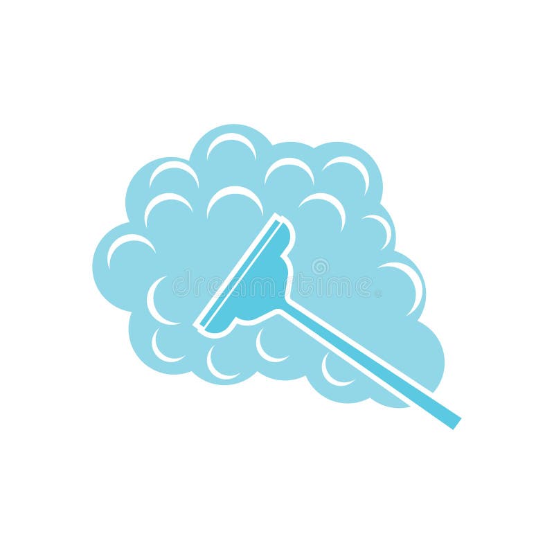 Stylized Logo and Symbol Cleaning Service Design Stock Vector ...