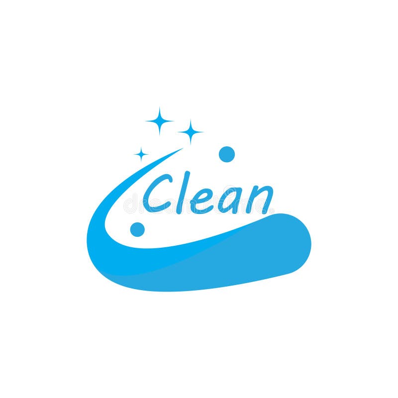 Stylized Logo and Symbol Cleaning Service Design Stock Vector ...