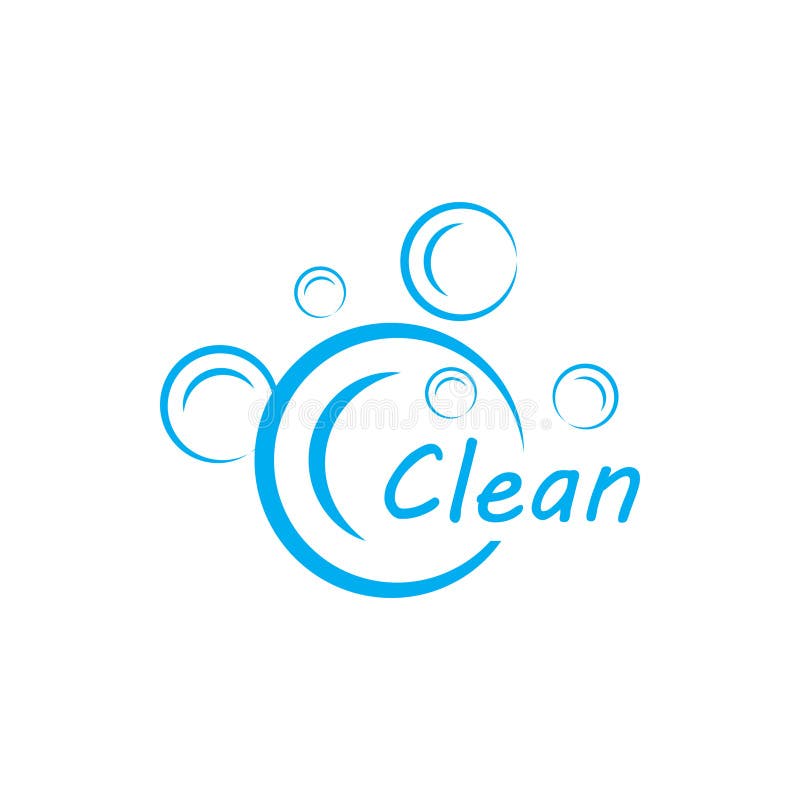 Stylized Logo and Symbol Cleaning Service Design Stock Vector ...