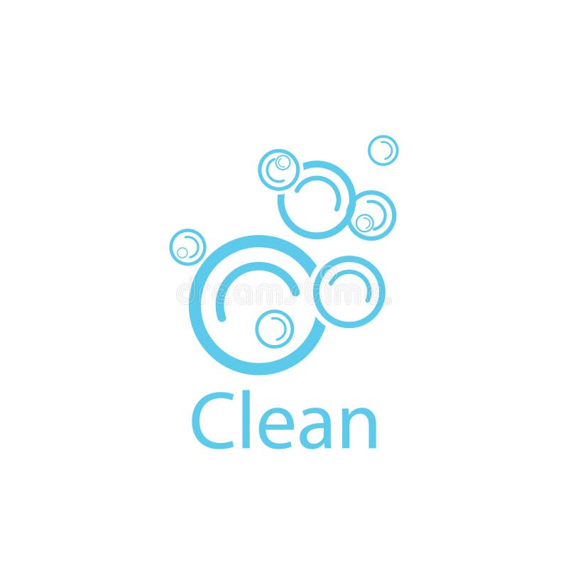 Stylized Logo and Symbol Cleaning Service Design Stock Vector ...