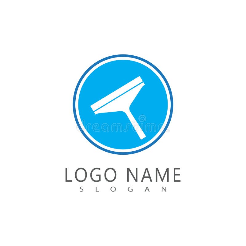 Stylized Logo and Symbol Cleaning Service Design Stock Vector ...