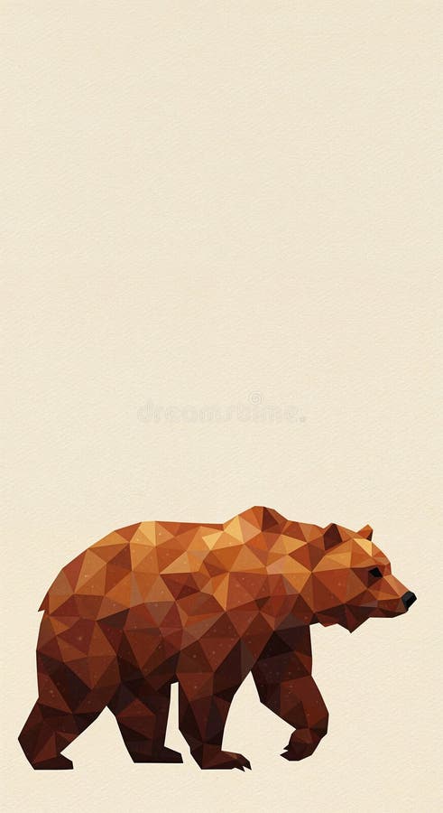 Low Poly Brown Bear Stock Photos - Free & Royalty-Free Stock Photos ...