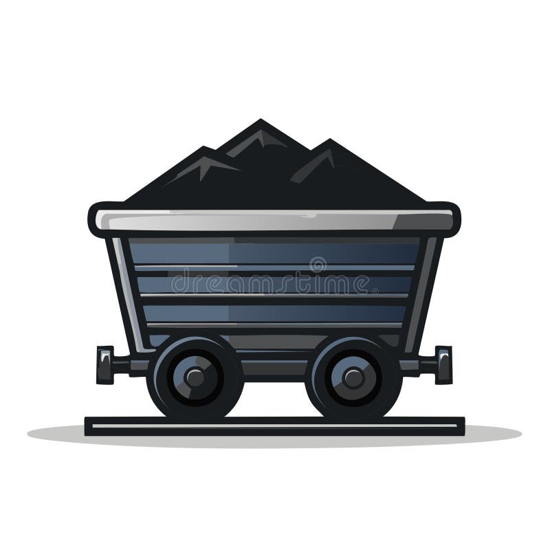 Stylized Minecart Stock Illustrations – 3 Stylized Minecart Stock ...