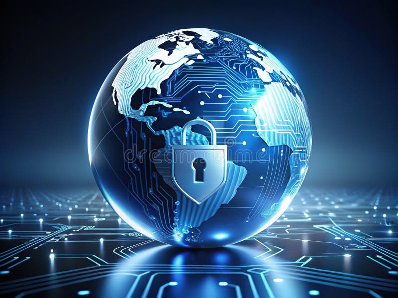 A Minimalist 3D Representation of Cybersecurity and Data Privacy a ...