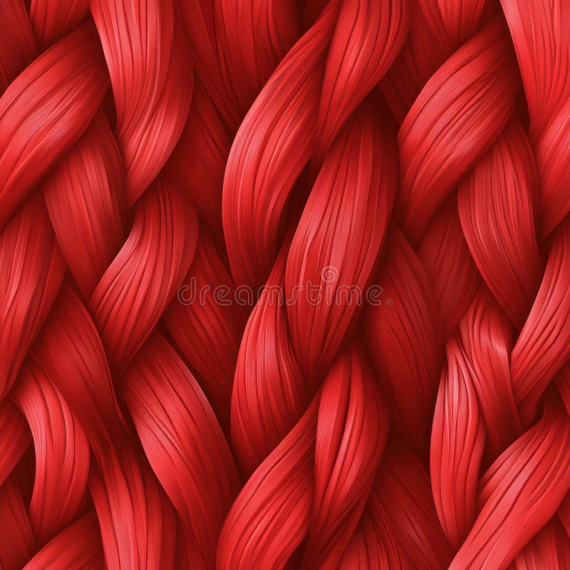 Stylized Muscle Fiber Pattern in Seamless Red Texture Ideal for ...