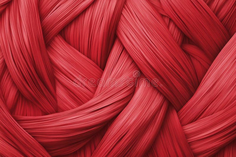 Stylized Muscle Fibers in a Seamless Red Texture Create a Vibrant and ...