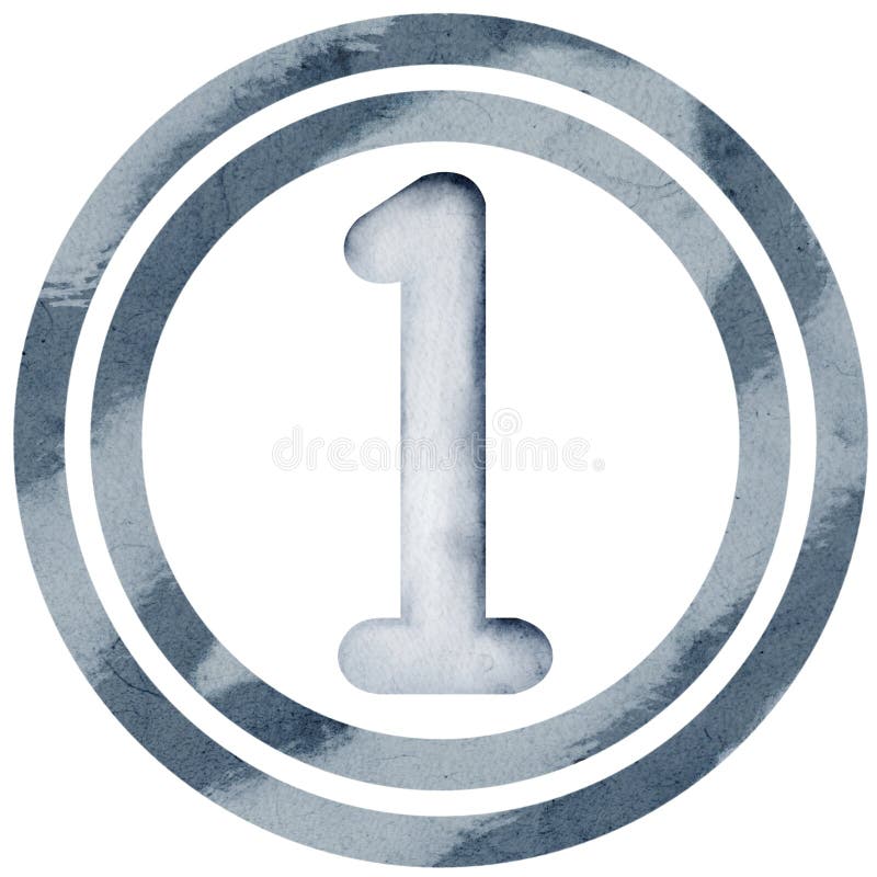 Stylized Number One Design on Textured Fabric for Creative Wrapping and ...